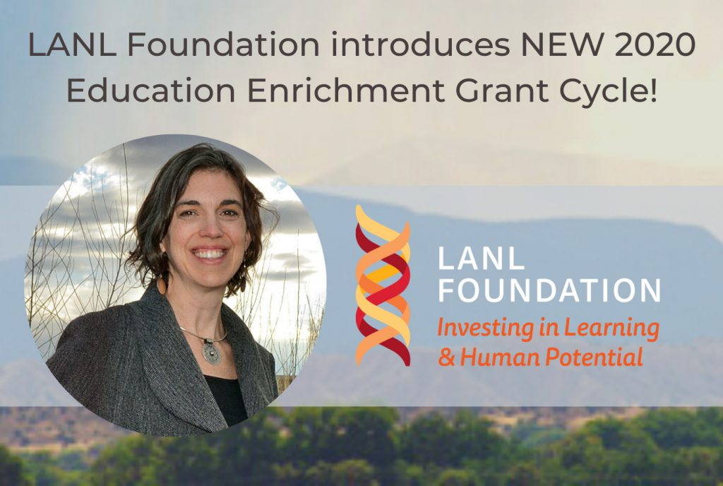 LANL Foundation introduces NEW 2020 Education Enrichment Grant Cycle ...