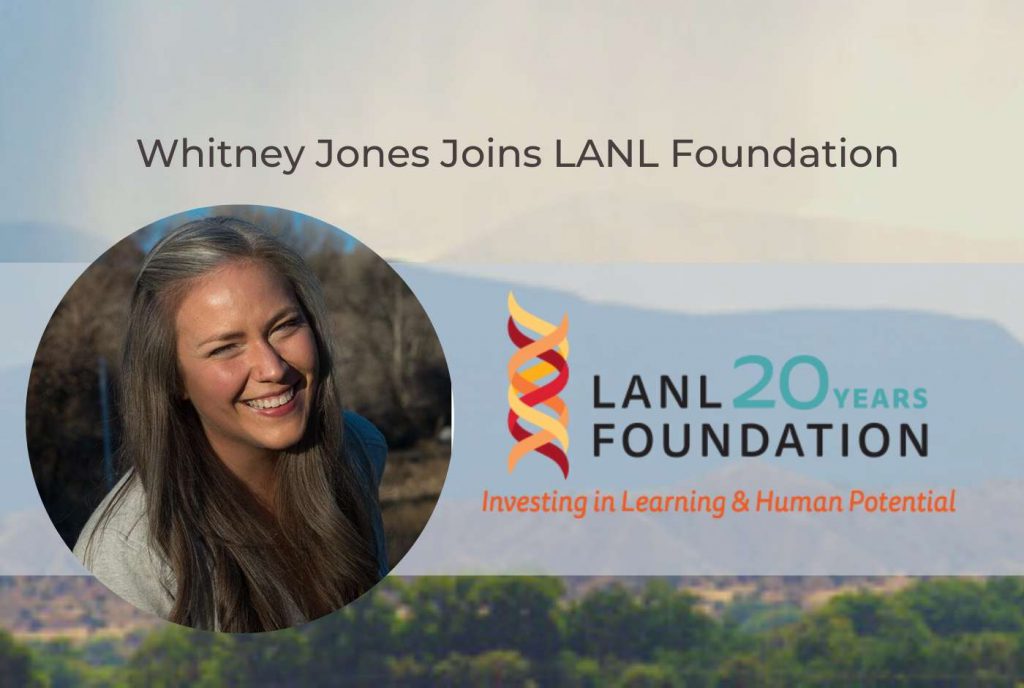 LANL Foundation Welcomes Program Assistant Whitney Jones – LANL Foundation
