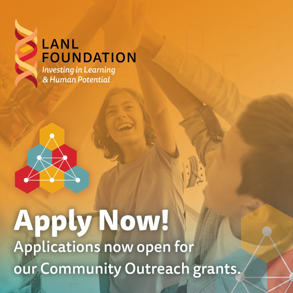 Application Opens for LANL Foundation’s Community Outreach Grants ...