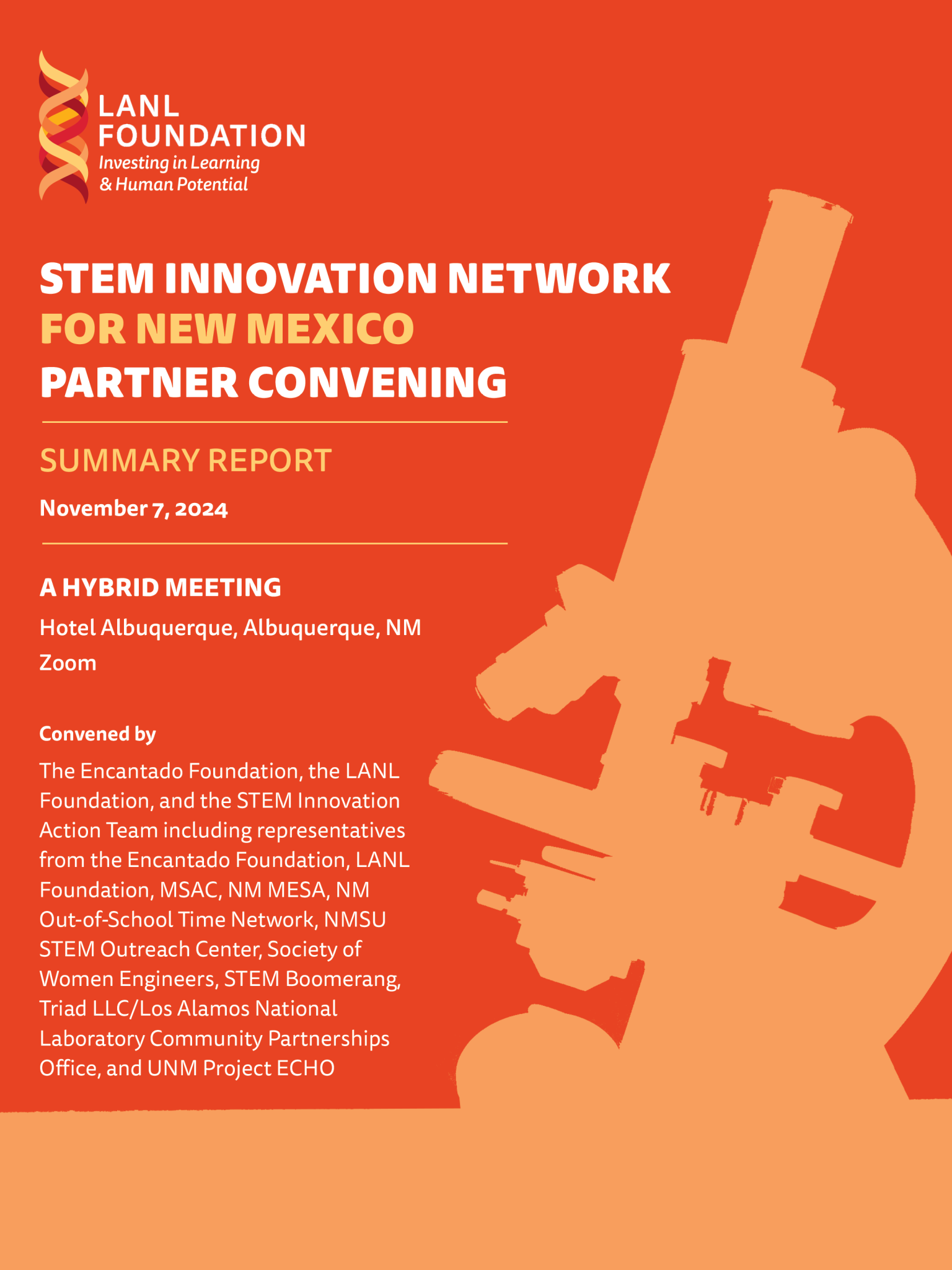 LANL Foundation – Investing in Learning & Human Potential